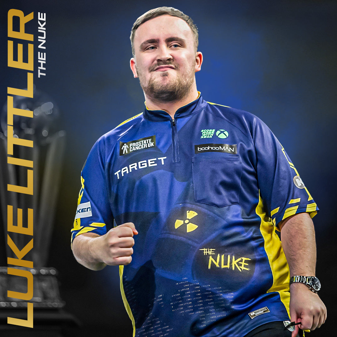 Luke Littler Collection | Rising Star Darts Merchandise – Dartshop.tv ...