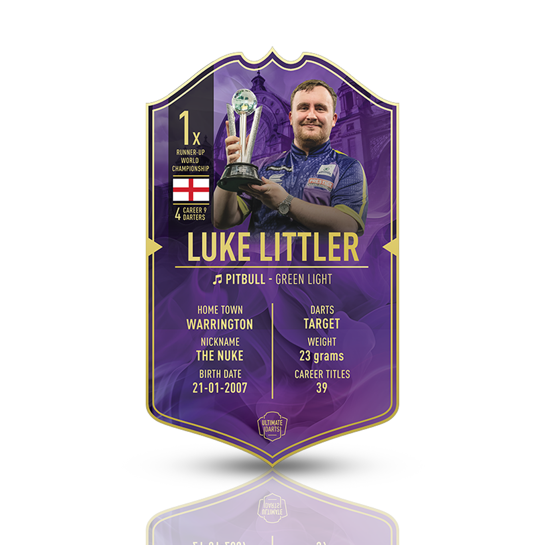 Luke Littler Collection | Rising Star Darts Merchandise – Dartshop.tv ...