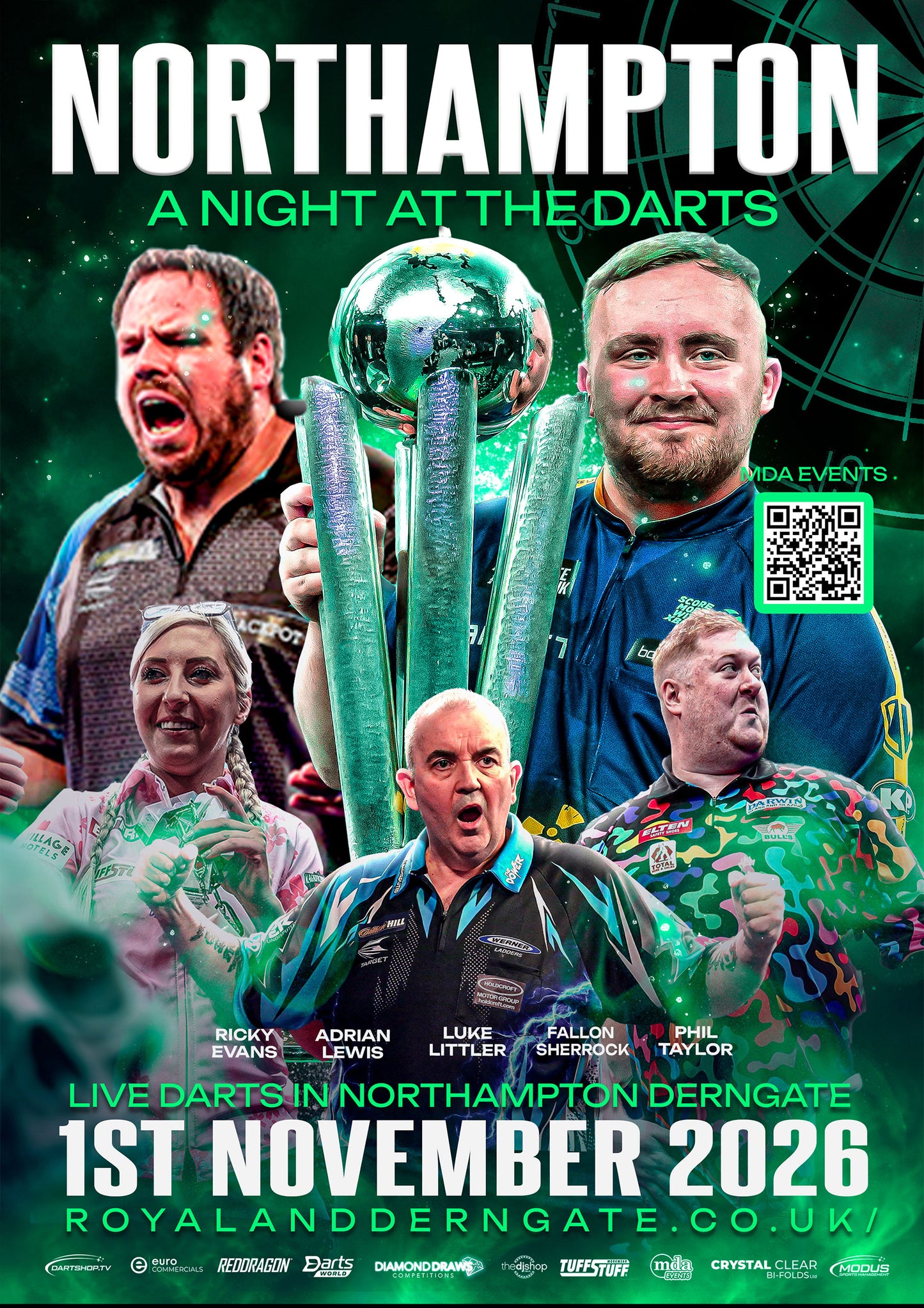 A Night at the Darts Northampton - 1st November 2026 – Darts World Store