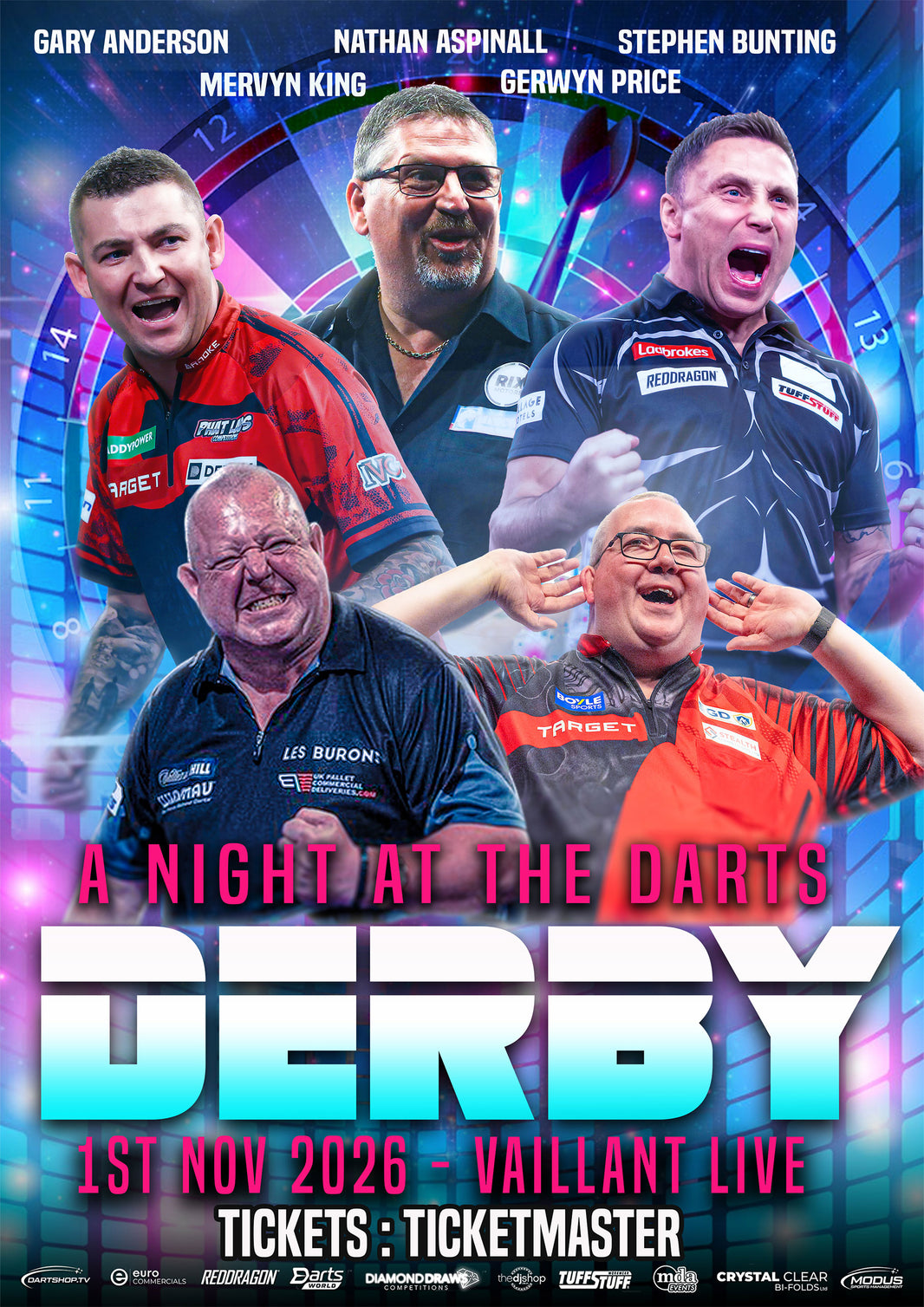 Gerwyn Price Collection | The Iceman Darts Merchandise – Dartshop.tv ...